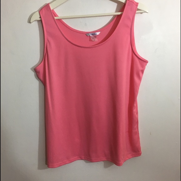 TanJay | Tops | Pink Shell Tank Top | Poshmark